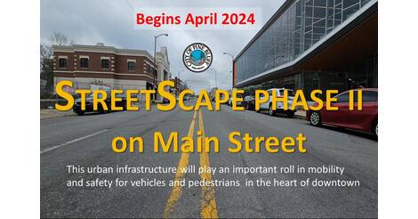Downtown Streetscape Phase II - City Of Pine Bluff